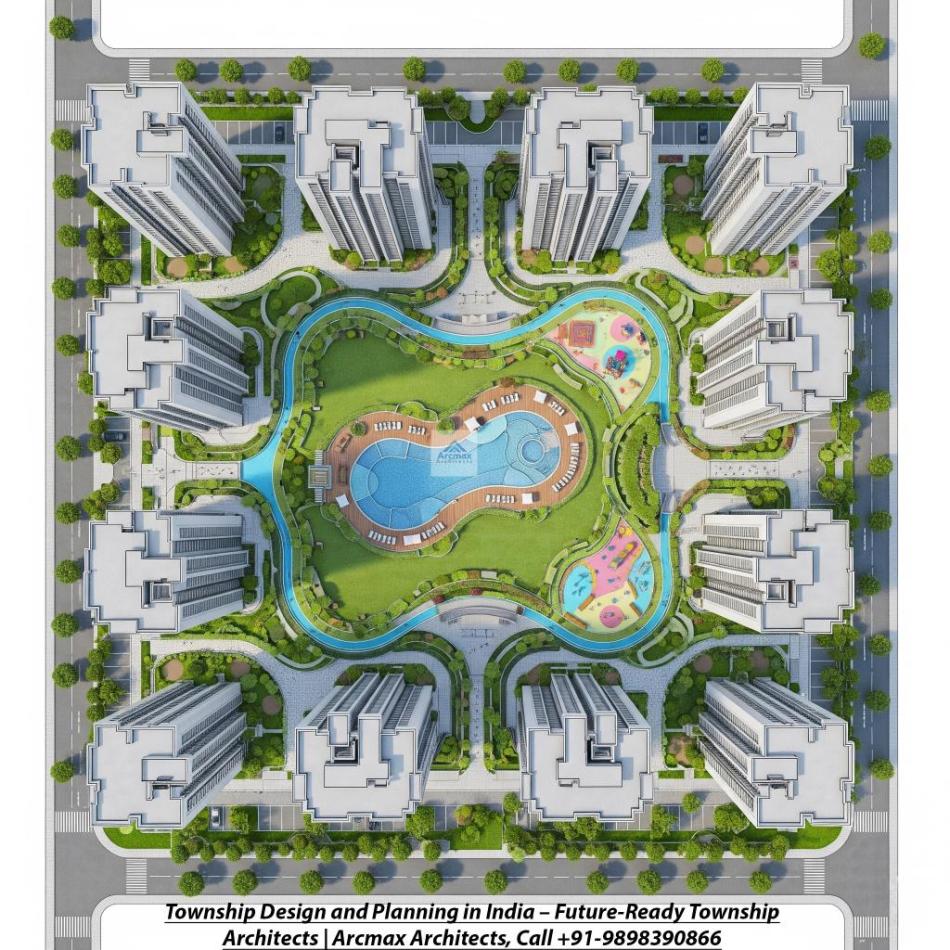 Township Design and Planning in India – Future-Ready Township Architects | Arcmax Architects